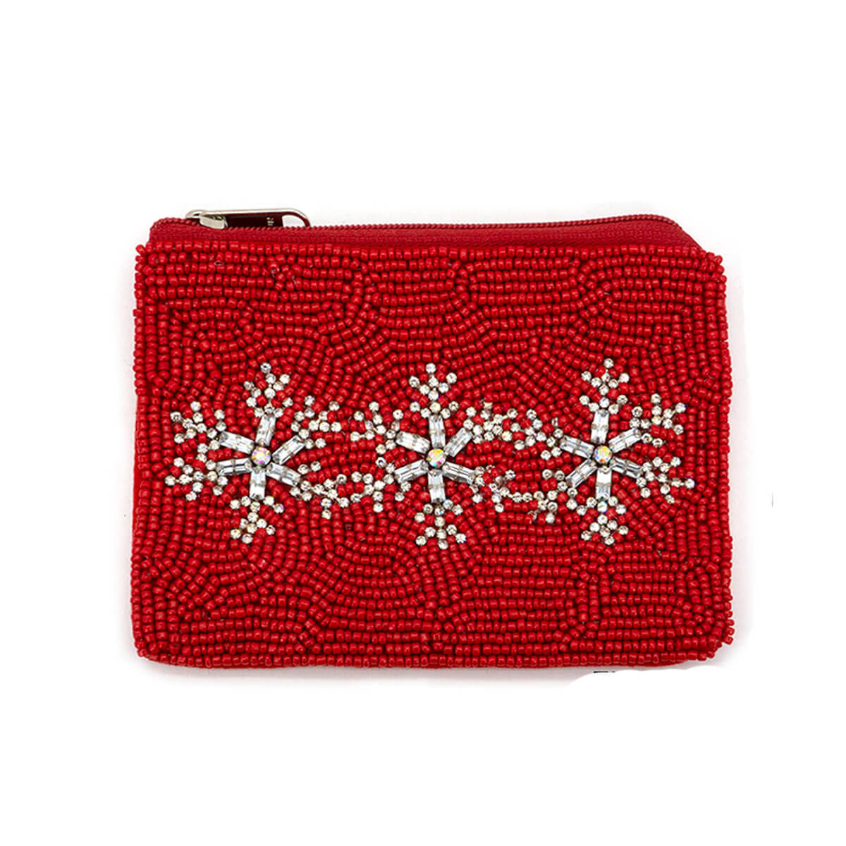 Snowflake Beaded Coin Bag | Gifts | MILK MONEY