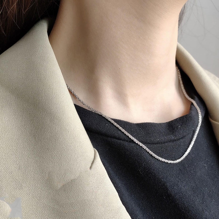 Sparkle Chain Necklace | Women's Jewelry | MILK MONEY